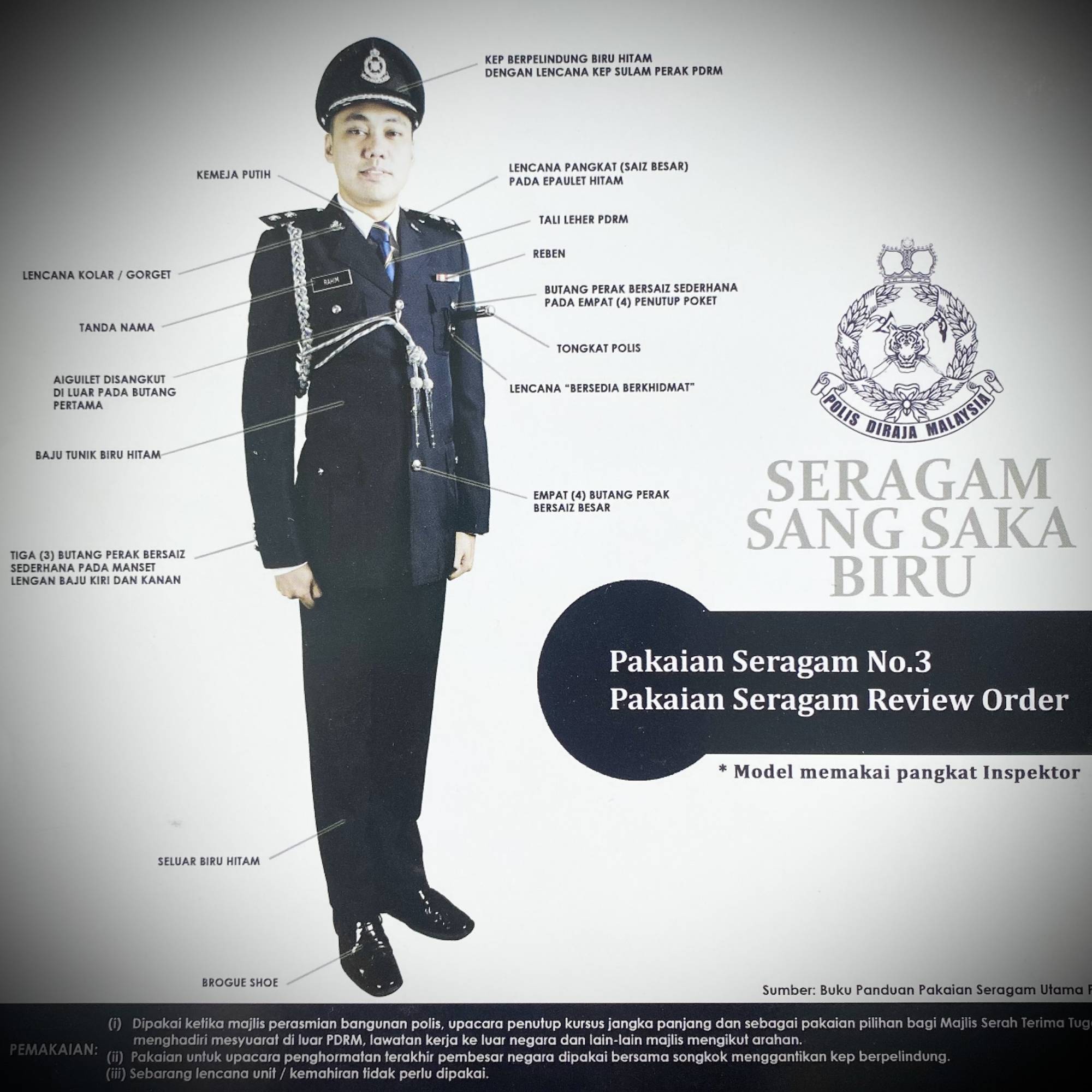 Uniform Review Order Lelaki